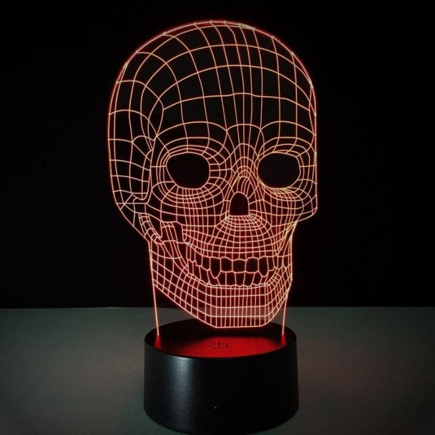 Skull Lamp - Buy Day & Night Light – CrewSkull®