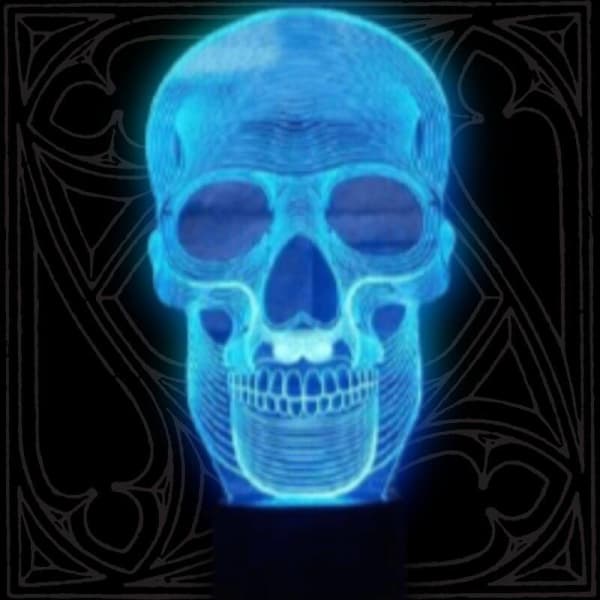 Human Skull lamp - CrewSkull®