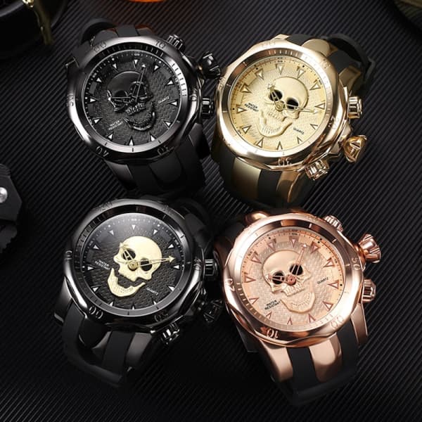 Nautilus Skull Design Quartz Watch – CrewSkull®