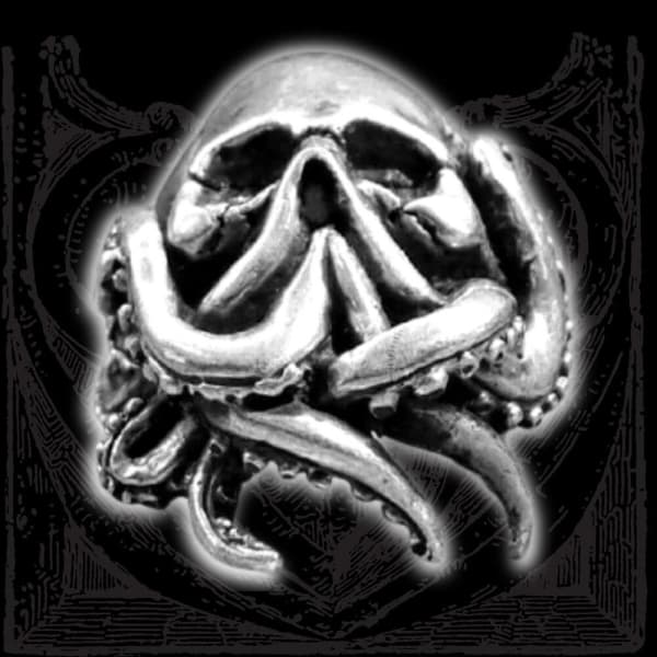 Octopus skull ring - CrewSkull®