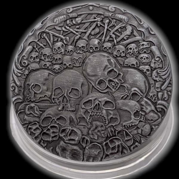 Silver Skull Coin - CrewSkull®
