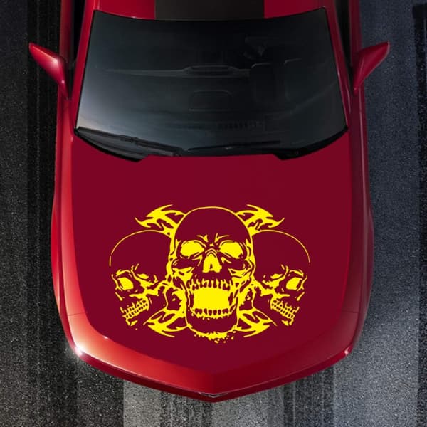 Skull Stickers for Car - CrewSkull®