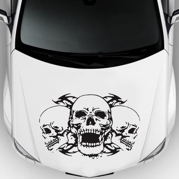 Skull Stickers for Car - CrewSkull®
